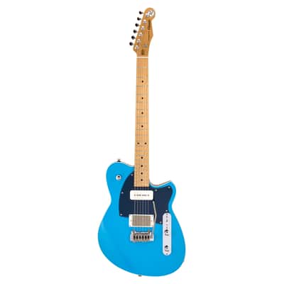 Reverend Charger H90 Electric Guitar w/ Wilkinson Ohana Blue | Reverb