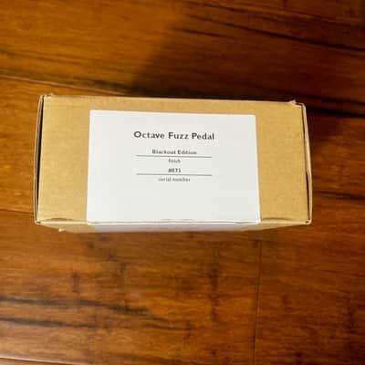 Cunningham Amps Octave Fuzz - blackout edition | Reverb