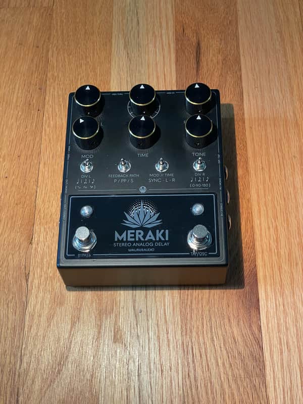 LTE 4 hrs. used - Walrus Audio Meraki STEREO Analog Delay | Reverb