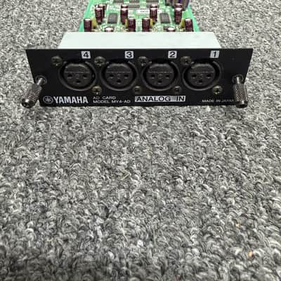 Yamaha MY4-AD 4-channel Analog Input Card | Reverb