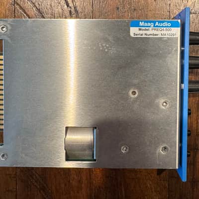 Maag Audio PREQ4 500 Series Mic Pre / EQ Module 2010s - Blue | Reverb
