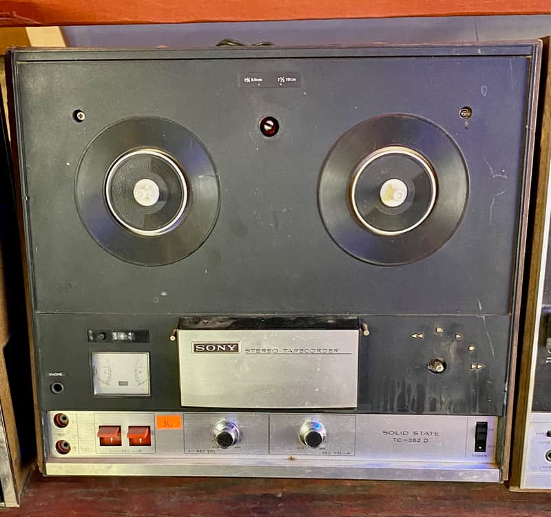 TWO 1970 SONY TC-355 / TC-252D Reel to Reel Tape Recorders | Reverb