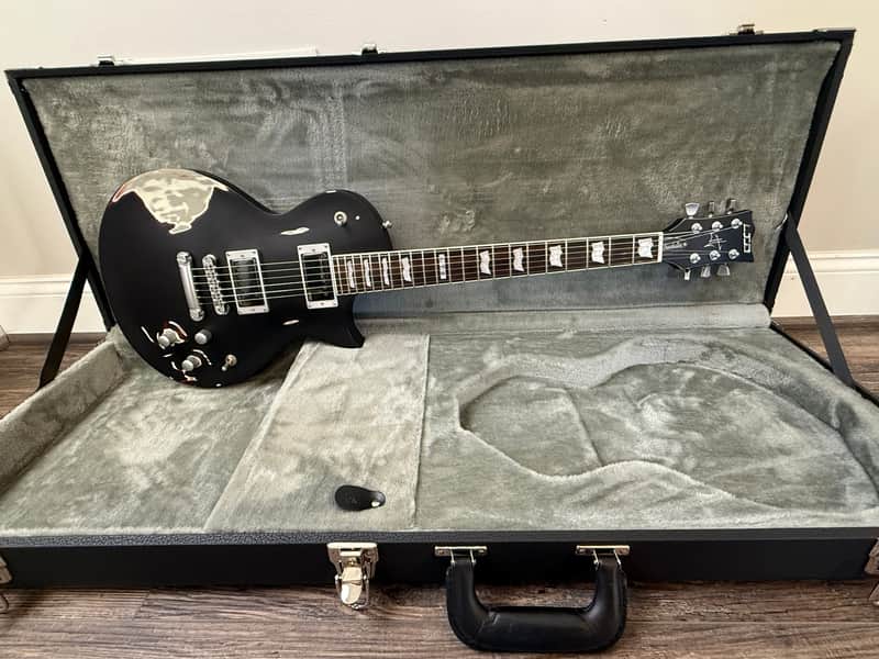 ESP LTD Truckster JH James Hetfield Signature Satin Black | Reverb