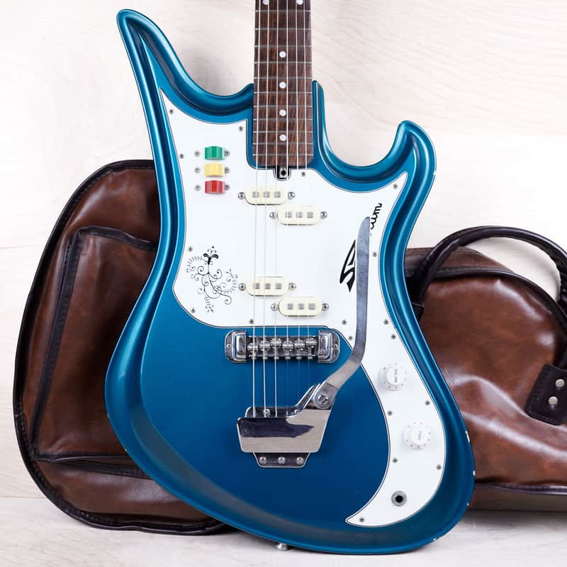 Teisco Spectrum SP-62 MIJ Kawai Reissue 1999 Metallic Blue | Reverb UK