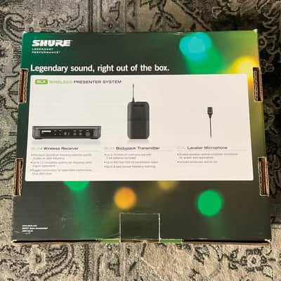 Shure BLX14/CVL Wireless Presenter System with CVL Lavalier | Reverb