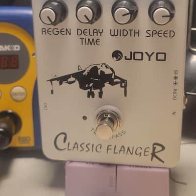 Joyo JF-07 Classic Flanger 2010s - White | Reverb