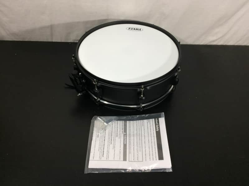 Tama BST134BK Metalworks Steel Snare Drum with Matte Black | Reverb