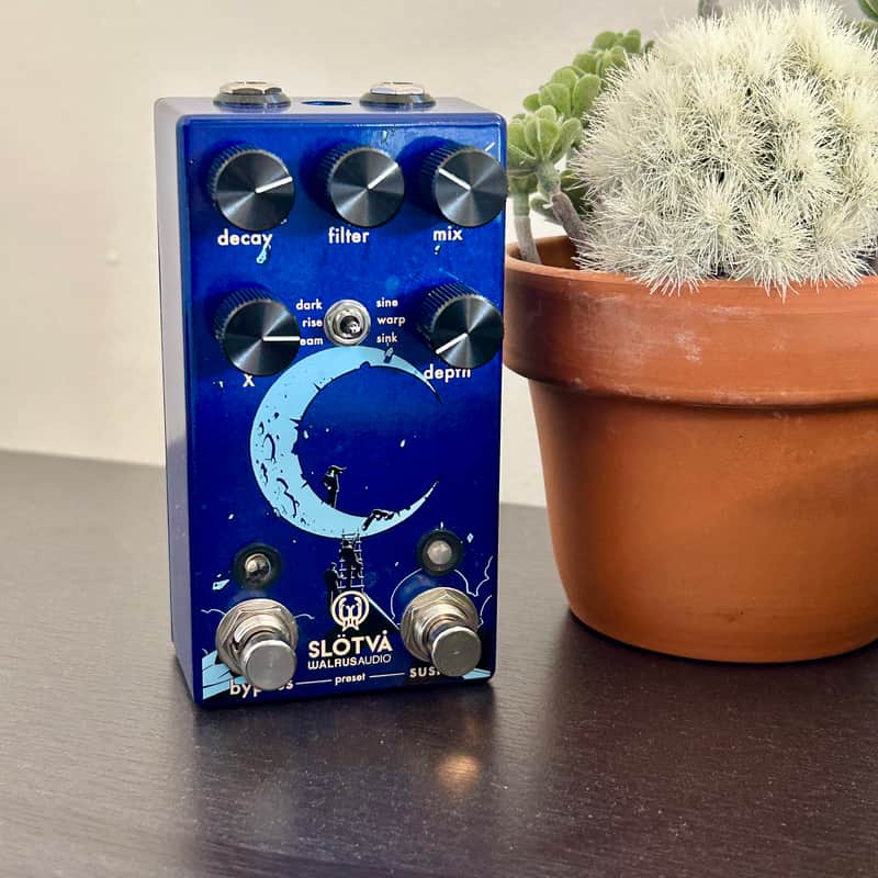 Walrus Audio Slötvå Multi-Texture Reverb 2022 - 2023 - Blue | Reverb