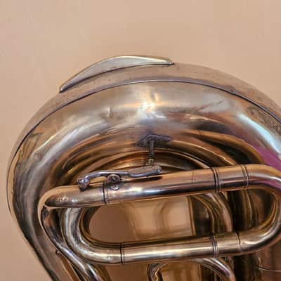 Tuba “Bb" Soviet 3 Valves Brass Pipe Wind Instrument Horn | Reverb