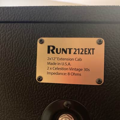 Friedman 212 Runt extension speaker cab loaded with celestian | Reverb