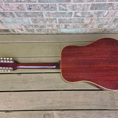 Vintage 1967 Gibson B-45-12 Twelve String Acoustic Guitar | Reverb