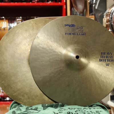 Paiste 14" Formula 602 Solid Stamp/Blue Label Mixed | Reverb Canada