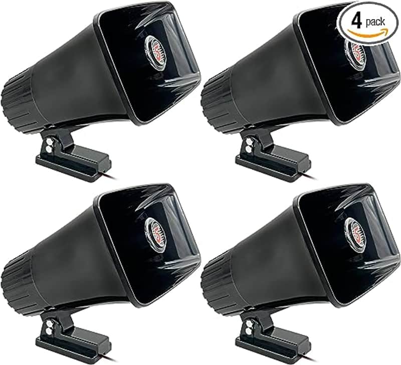 5 Core PA Horn Speaker 4Pcs 6 Inch 50W Loud Indoor Outdoor | Reverb