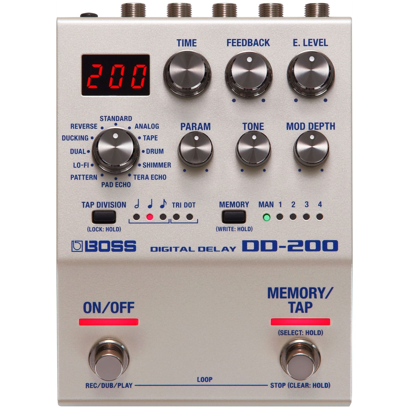 Boss DD-200 Digital Delay | Reverb