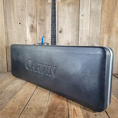 Carvin LB75 5 String Bass Active Pickups - Transparent Blue | Reverb