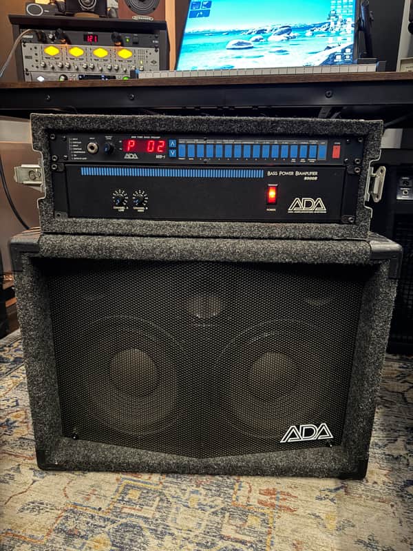 ADA MB-1 Tube Bass Preamp + B500B Power Amp + Bassline HX | Reverb