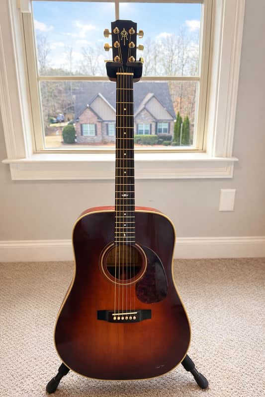 Alvarez Yairi D Vintage DY-47 Dreadnought (1985) - Sunburst | Reverb