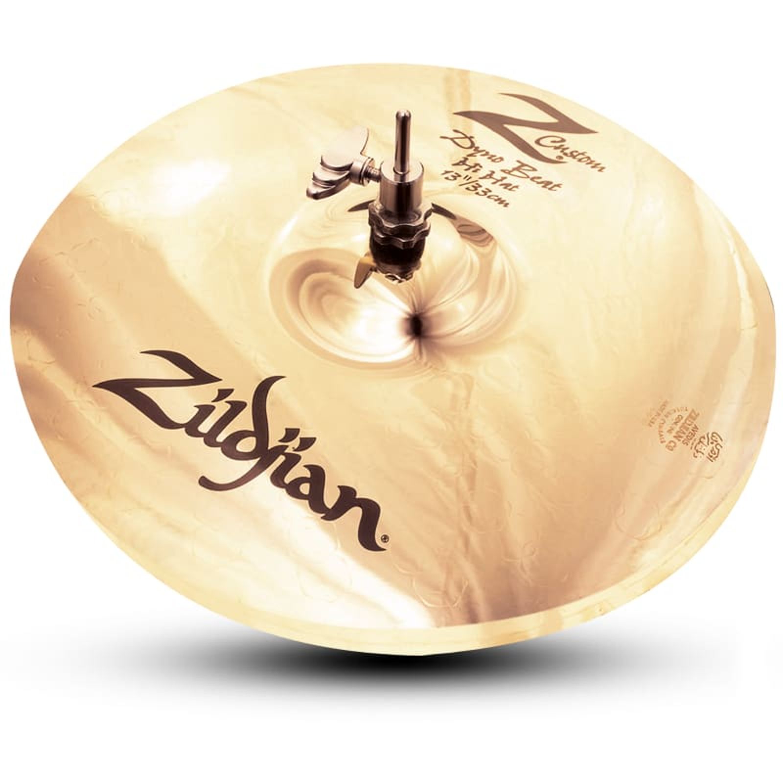 Zildjian 14 Z Custom Dyno Beat Hi Hat Cymbals Pair 2001 Reverb