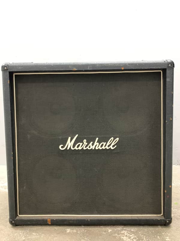 Marshall 4x12 Cabinet 1978 Celestion Black Back G12M T1511 | Reverb