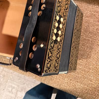Hohner Pokerwork Vienna Model 2815/2915 A/D 2 Row Melodeon | Reverb