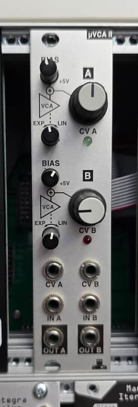 Intellijel uVCA II Dual Log / Lin VCA Eurorack Module 2013 - | Reverb