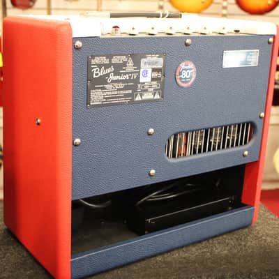2026 Limited Fender Blues Junior IV Red/White/Blue Eminence | Reverb