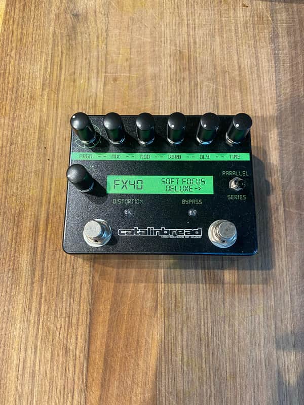 Catalinbread Soft Focus Deluxe 2024 - Present - Black / Green | Reverb