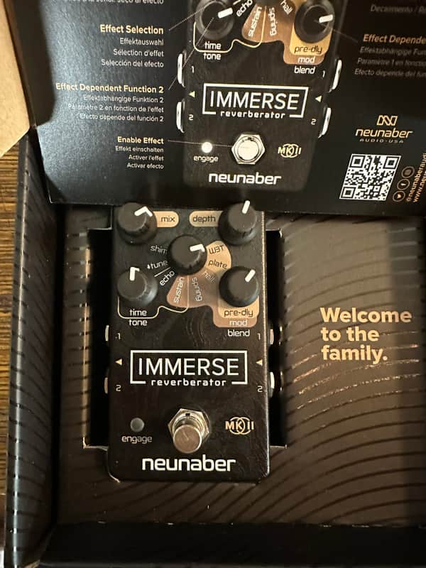 Neunaber Audio Immerse Reverberator V2 | Reverb