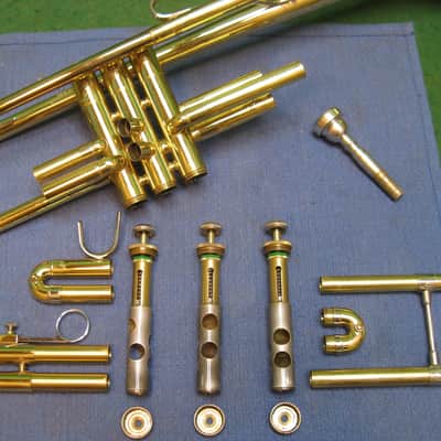 Bach Omega Trumpet with Thumb Saddle - Reconditioned - Case & | Reverb