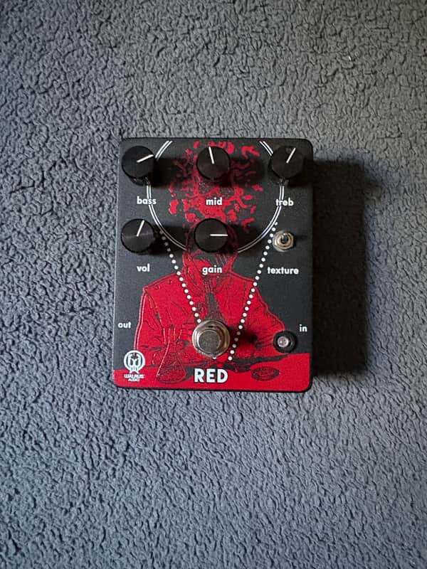 Walrus Audio RED High-Gain Distortion 2017 - Black / Red | Reverb