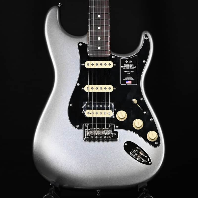 Fender American Professional II Stratocaster HSS- Mercury | Reverb