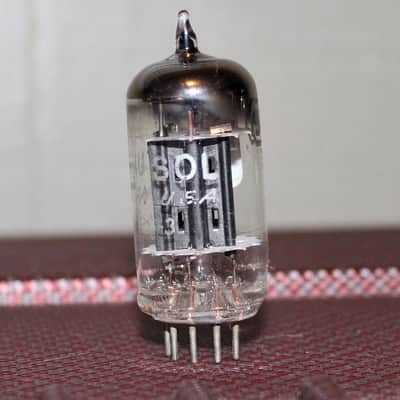 TUNG SOL JTL 5687 E182CC BLACK PLATE D GETTER COPPER GRID | Reverb