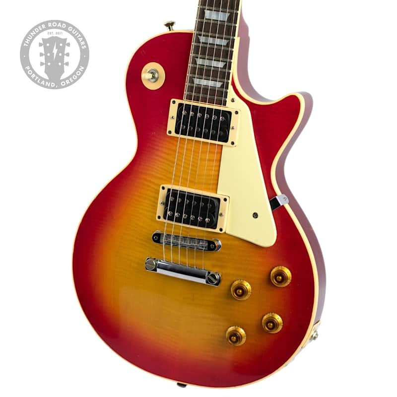 1994 Heritage H-155 LP-Type Electric Cherry Sunburst | Reverb Canada