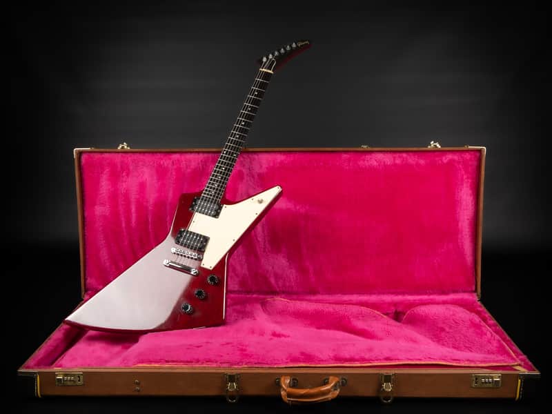 1989 Gibson Explorer with Ebony Fretboard - Wine Red | USA | Reverb