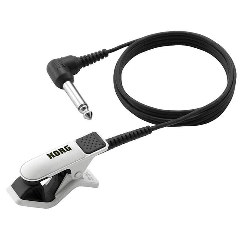 KORG CM-400 WH Kontaktmikrofon für Stimmgeräte weiss | Reverb