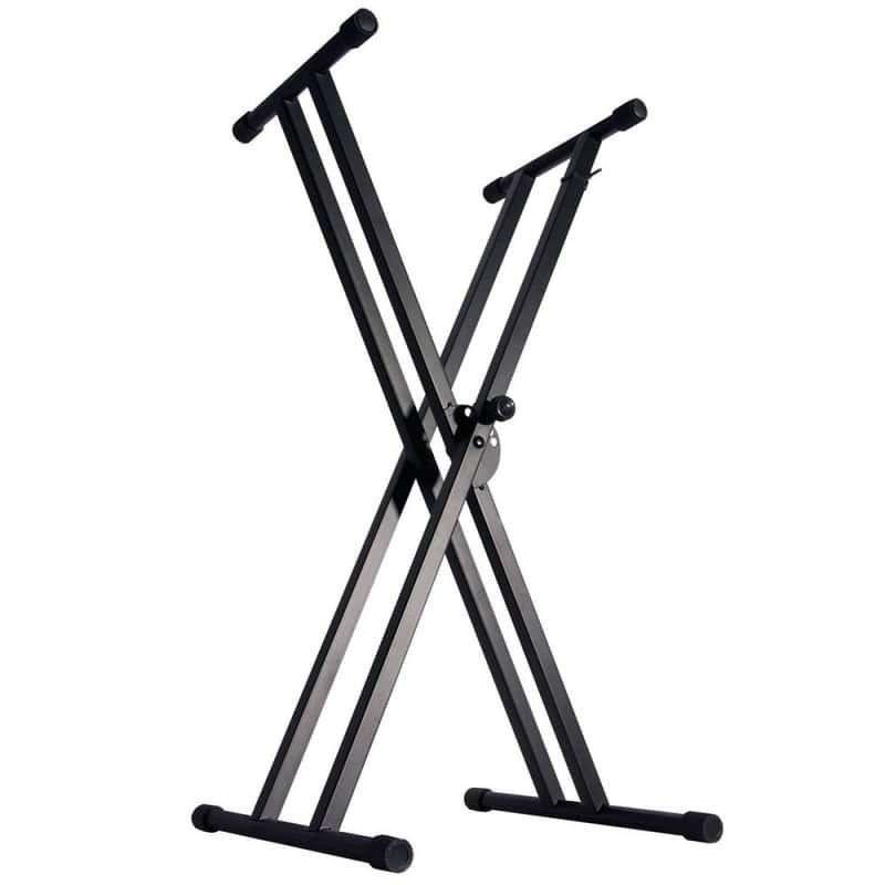 On-Stage Stands KS7171 Double-X Keyboard Stand with Bolted | Reverb