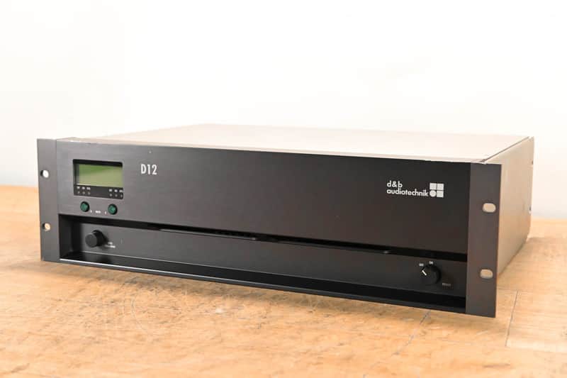 d&b audiotechnik D12 Dual-Channel Power Amplifier CG01V06 | Reverb
