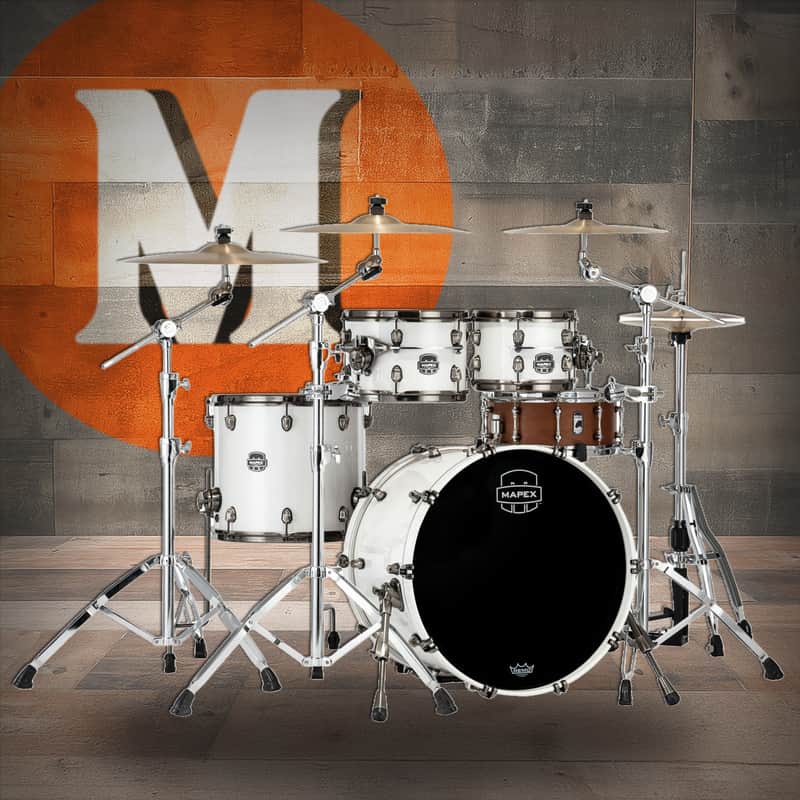 Mapex Saturn Evolution Classic 4 Piece Shell Pack Without | Reverb