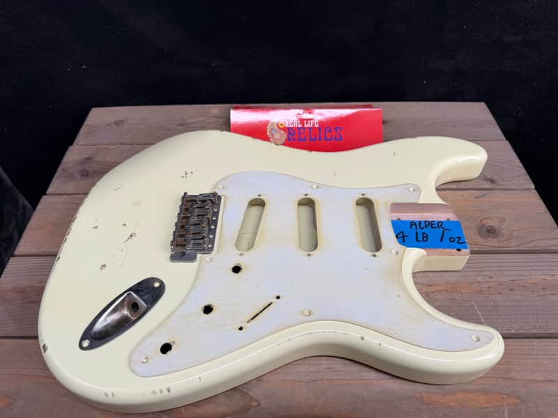 Real Life Relics Strat® Stratocaster® Body Aged Vintage | Reverb UK