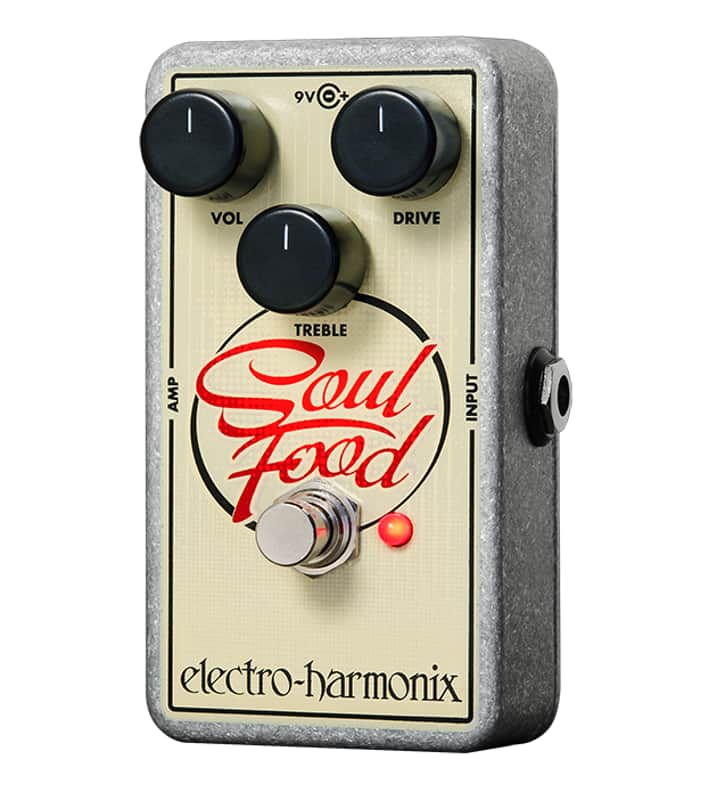 New Electro-Harmonix EHX Soul Food Distortion Fuzz Overdrive | Reverb