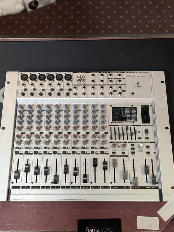 (USED) Behringer Eurorack MX1804X 18-Input Analog Mixer with | Reverb