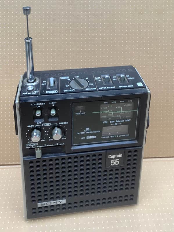 Sony Captain 55 vintage radio made in Japan | Reverb Australia