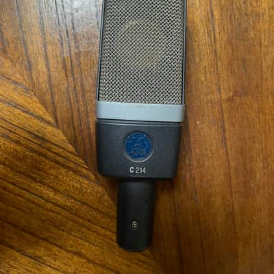 AKG C214 Large Diaphragm Cardioid Condenser Microphone 2010s | Reverb