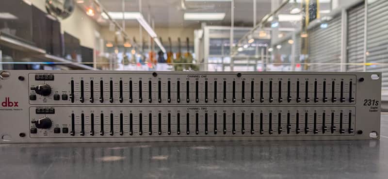 dbx 231s Dual Channel 31-Band Graphic Equalizer 2010s | Reverb Canada