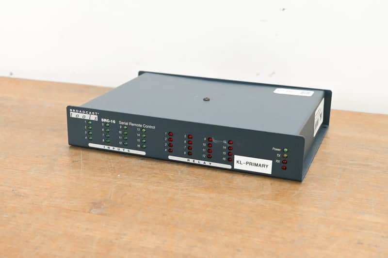 Broadcast Tools SRC-16 Serial Remote Control (NO POWER | Reverb