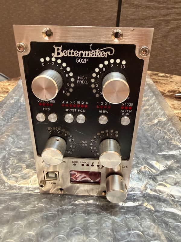 Bettermaker EQ 502P 500 Series Stereo Equalizer Module Pultec | Reverb