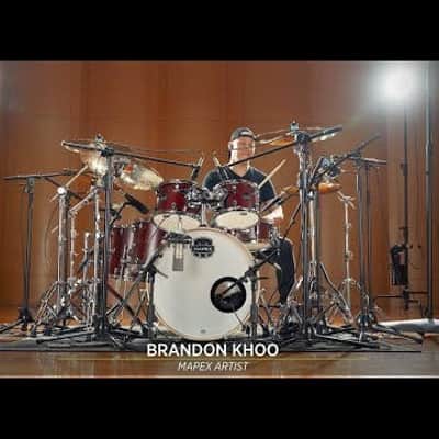 Mapex Mars Maple 5-Piece Rock Shell Kit, Cortado Satin | Reverb