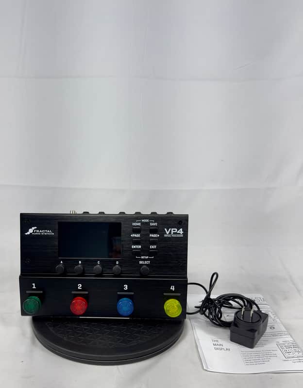 Fractal Audio VP4 Virtual Pedalboard Multi Effects Processor | Reverb