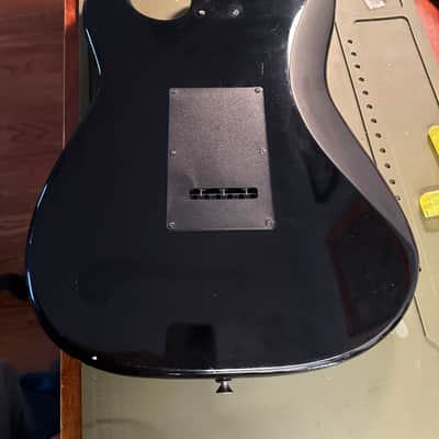 Vantage VIE 10 BODY ONLY Strat Style 90s - Black | Reverb