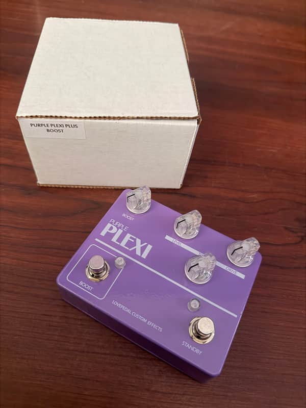 Lovepedal Purple Plexi Plus Boost - Detailed Pics - FREE | Reverb